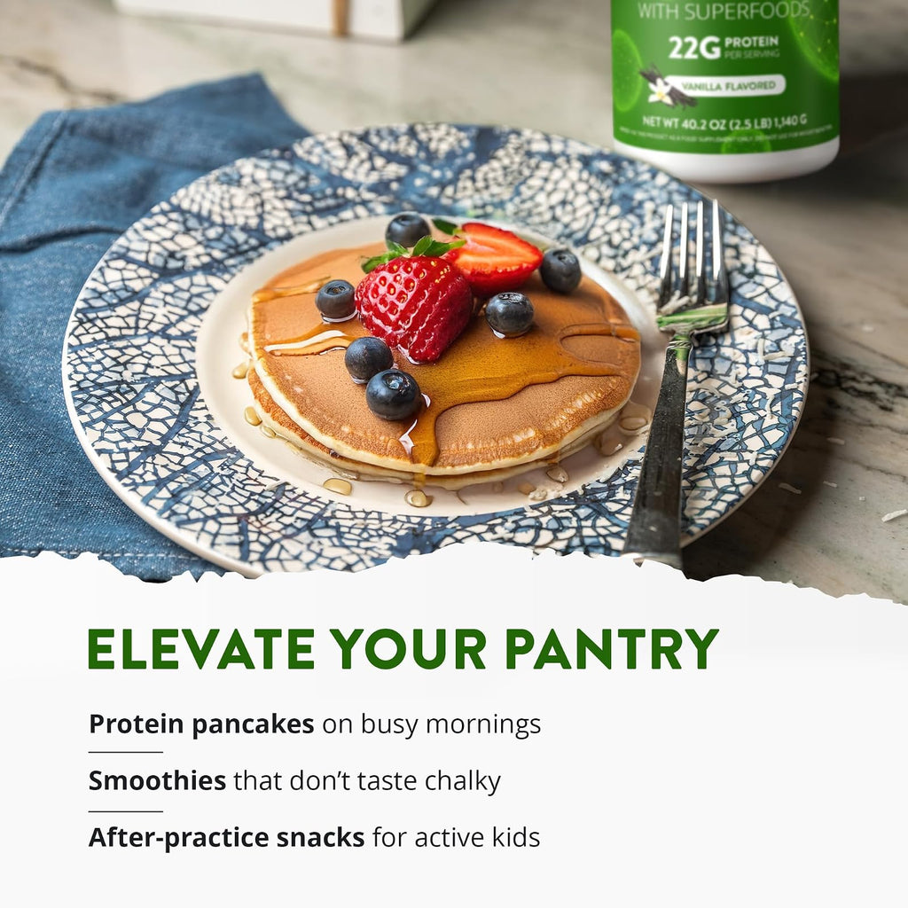 high protein plant based nutrition