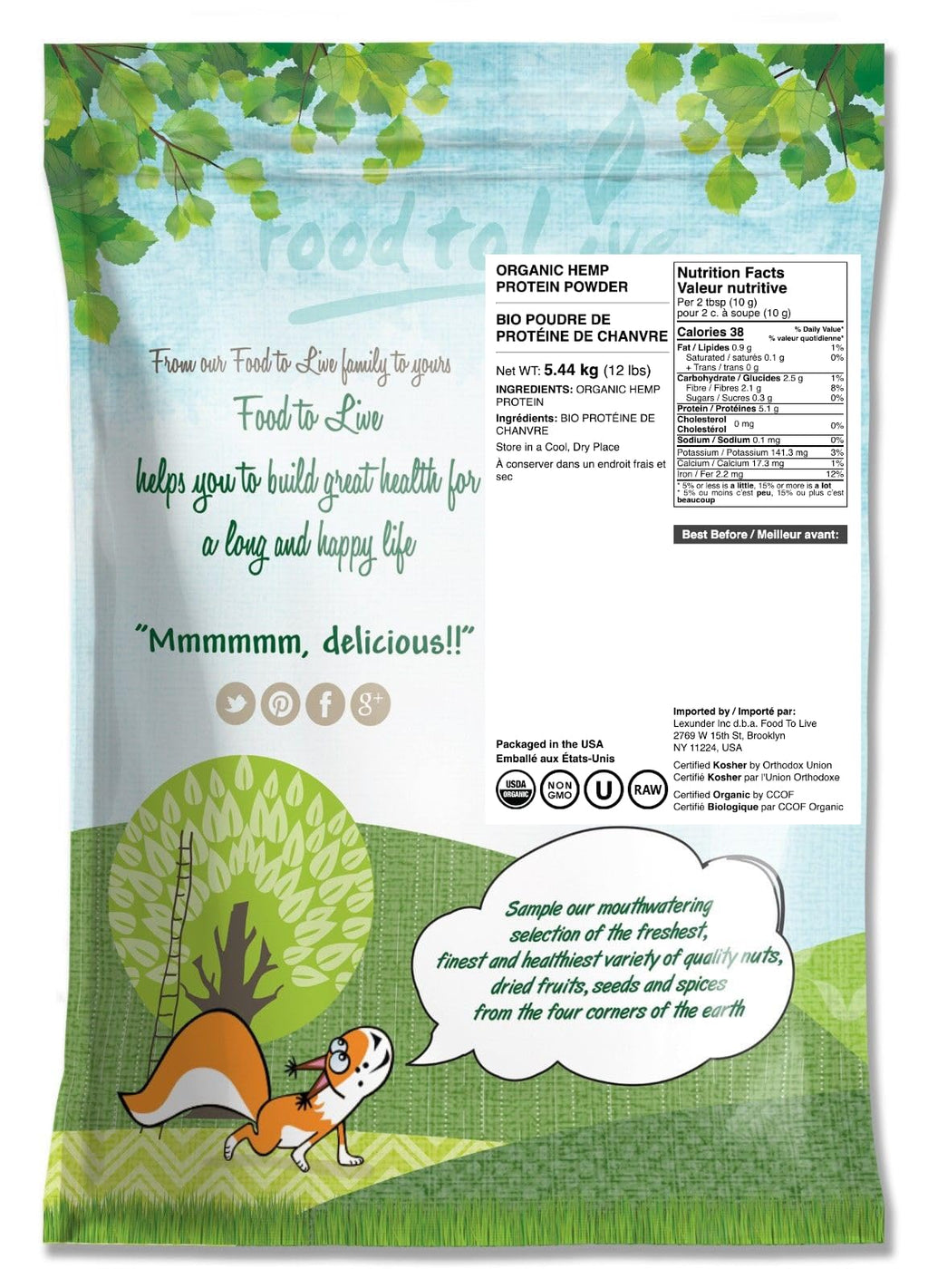 high protein plant based supplement
