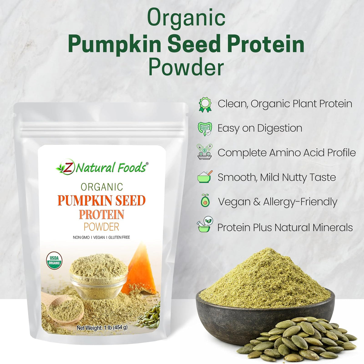 high protein pumpkin seed supplement