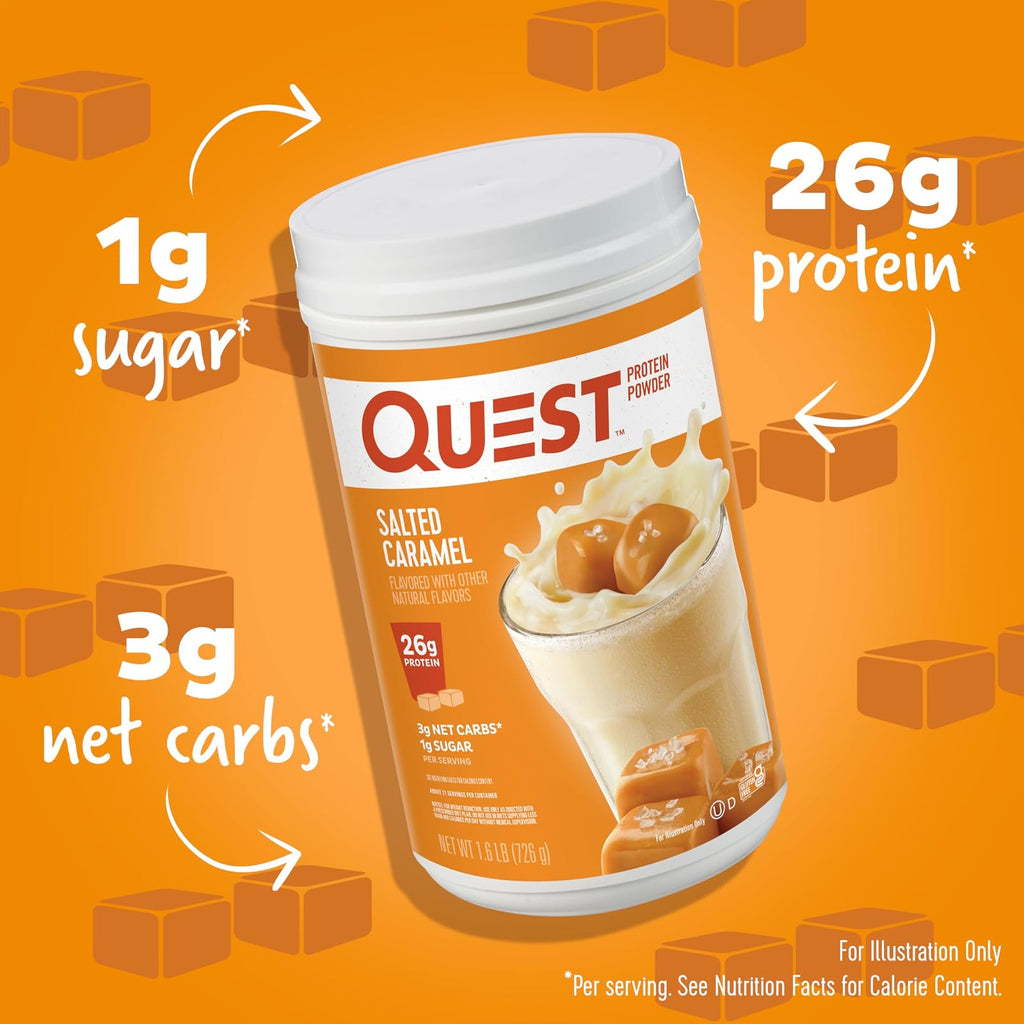 high protein salted caramel powder