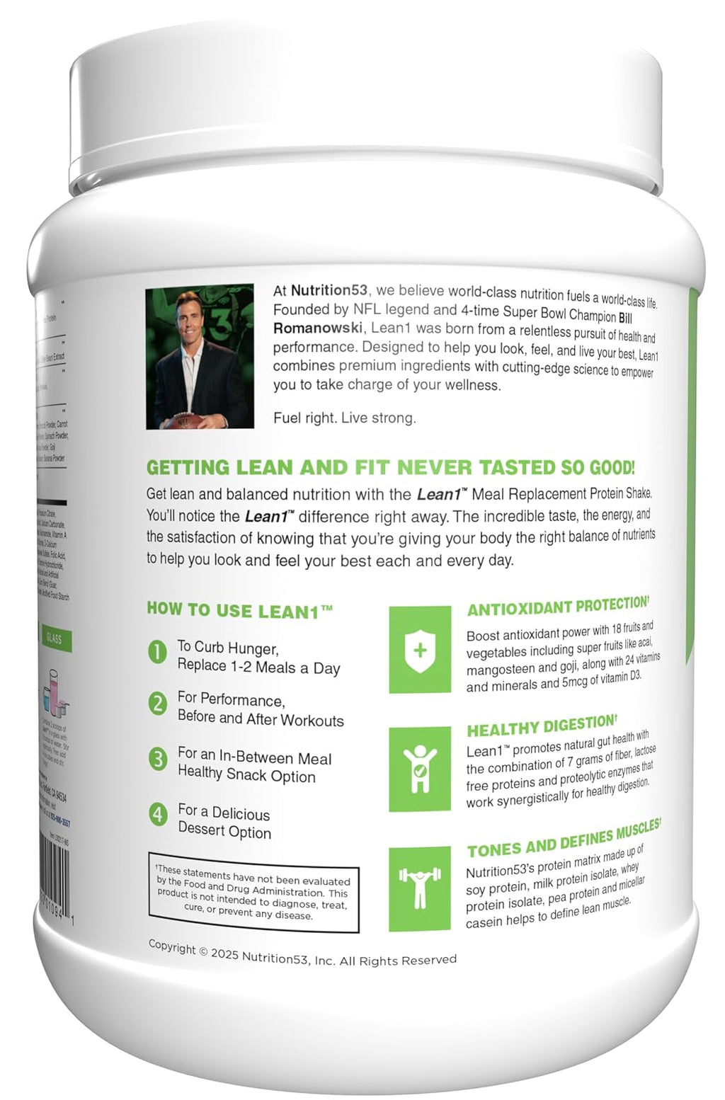 high protein shake for effective fat burning