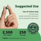 high-protein spirulina & chlorella
