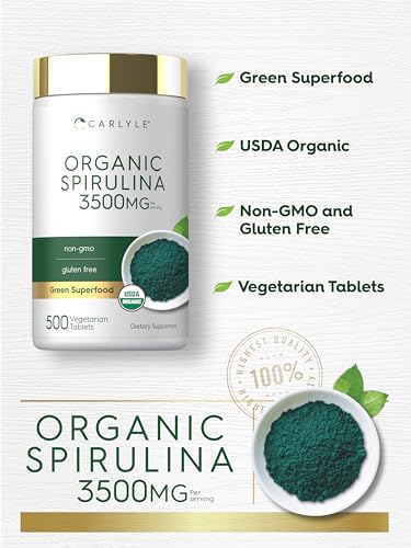 High protein spirulina for athletes