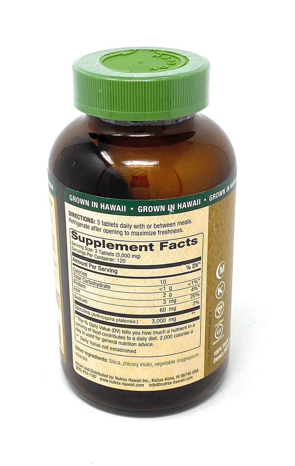 High protein spirulina for athletes