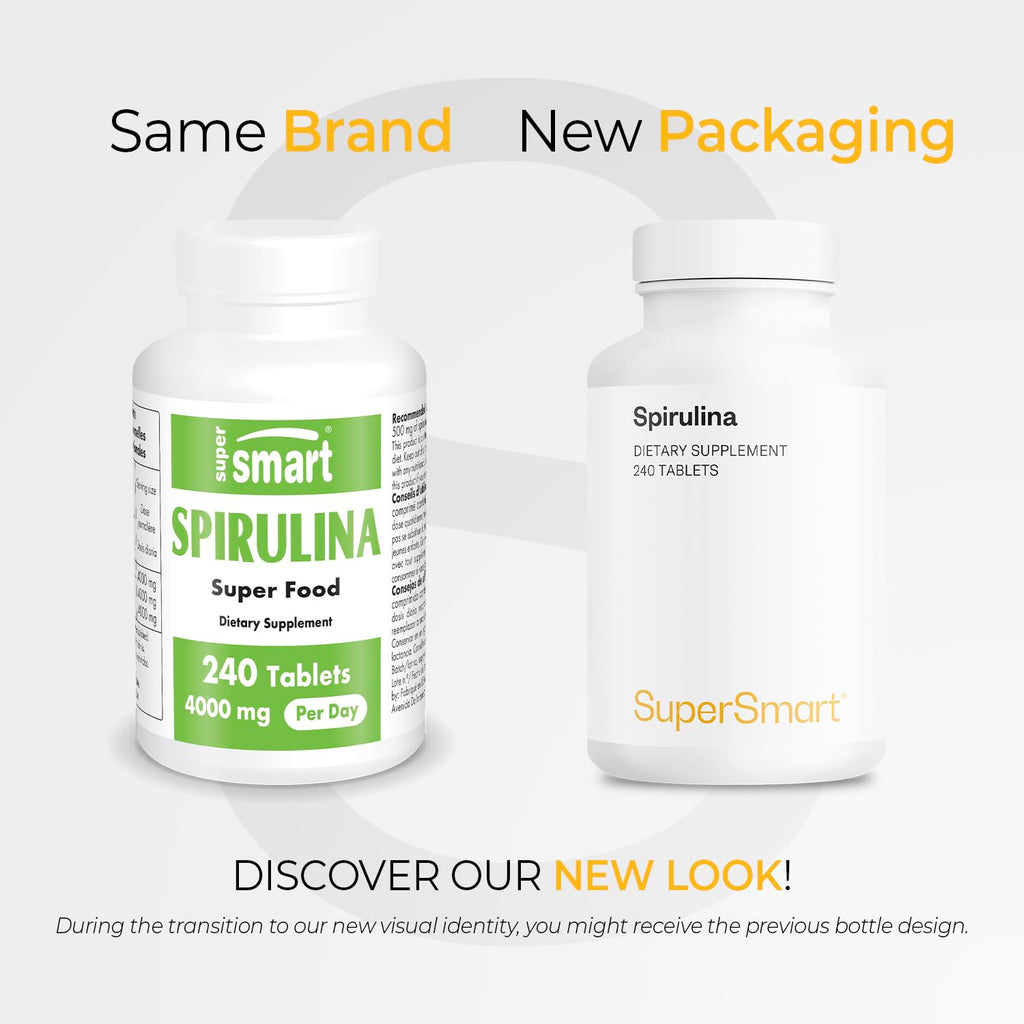 High protein spirulina for energy