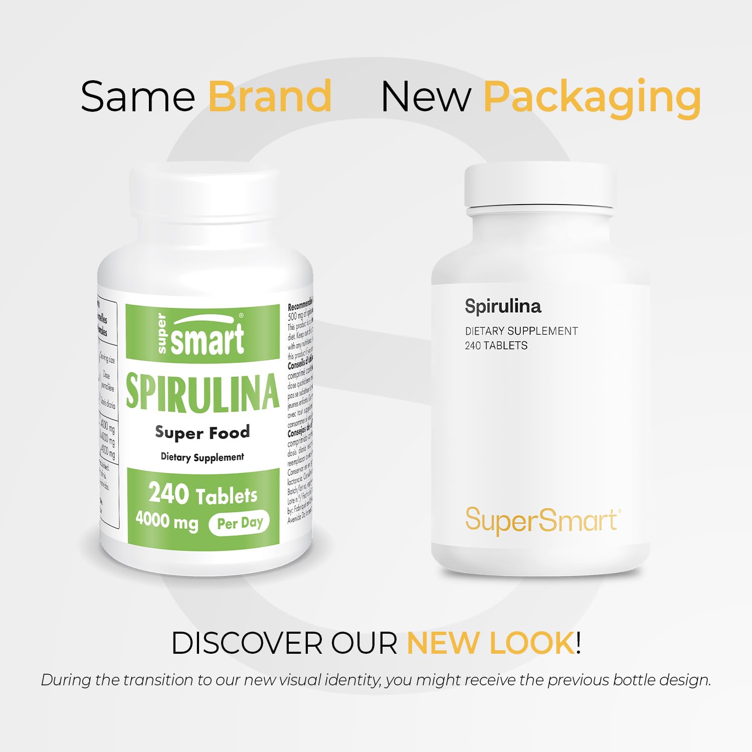 High protein spirulina for energy