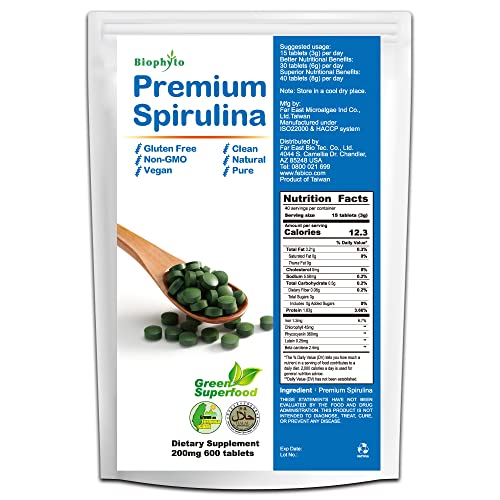high protein spirulina for energy