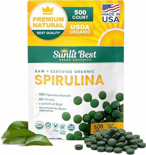 high protein spirulina for muscle growth