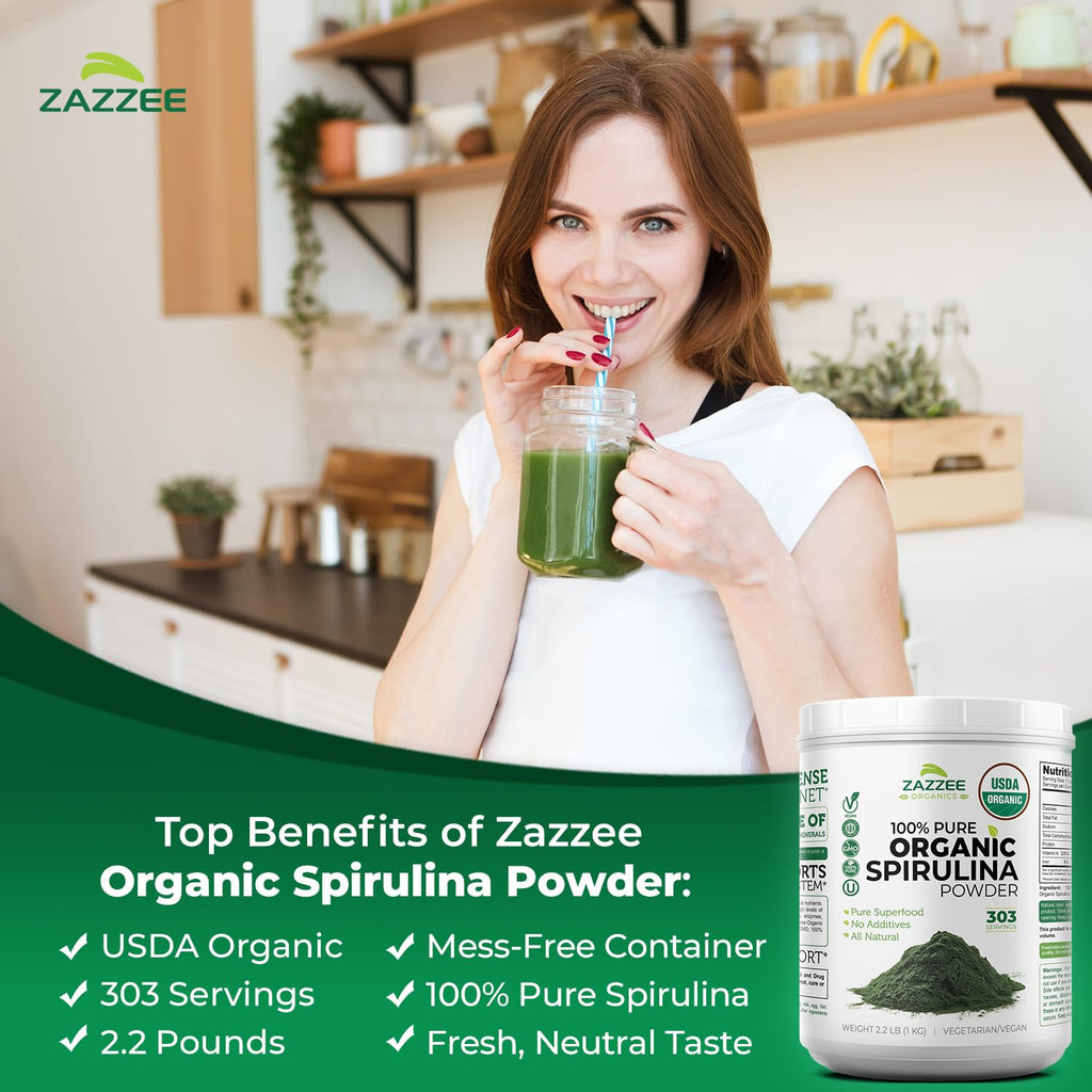 high-protein spirulina powder for athletes