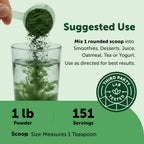 high-protein spirulina powder supplement