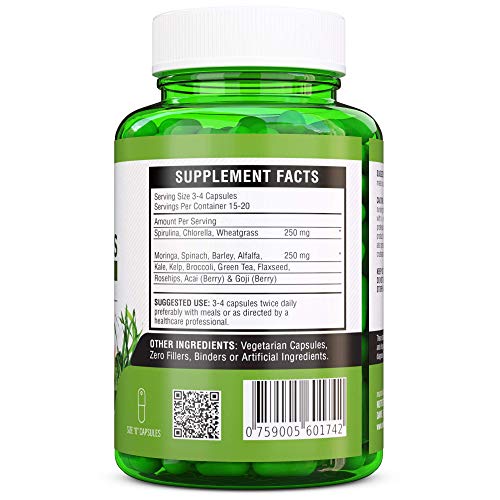 high protein spirulina superfood