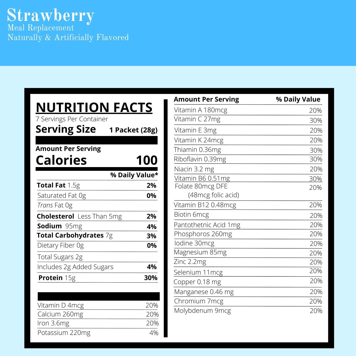 high protein strawberry pudding drink