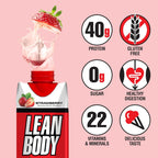high protein strawberry shake pack