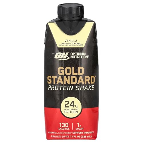 high protein vanilla drink option