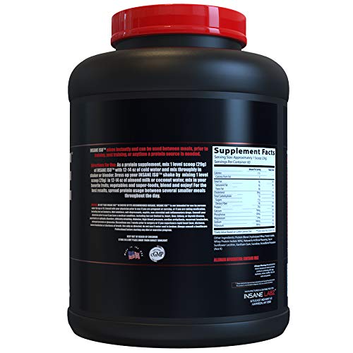 high protein vanilla whey supplement