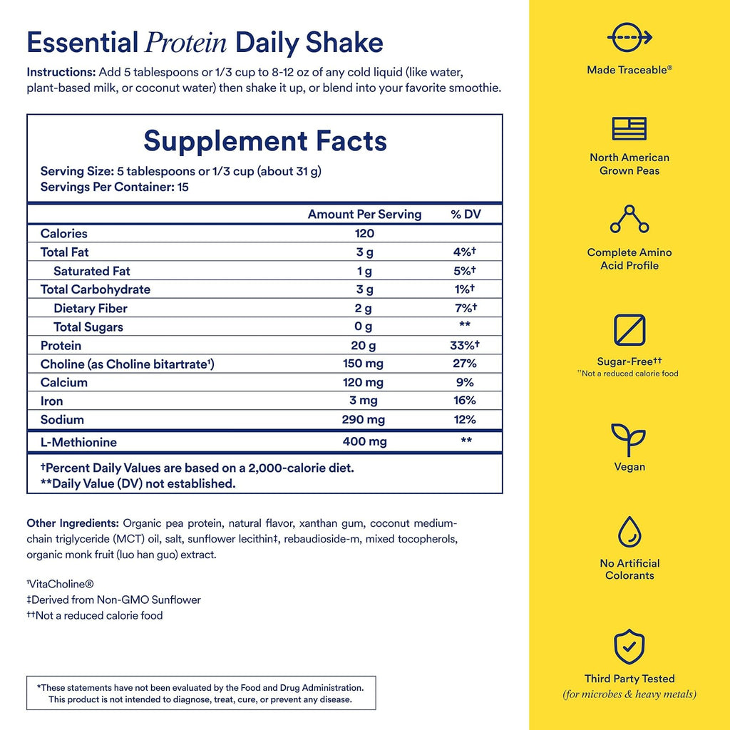 high protein vegan baking ingredient