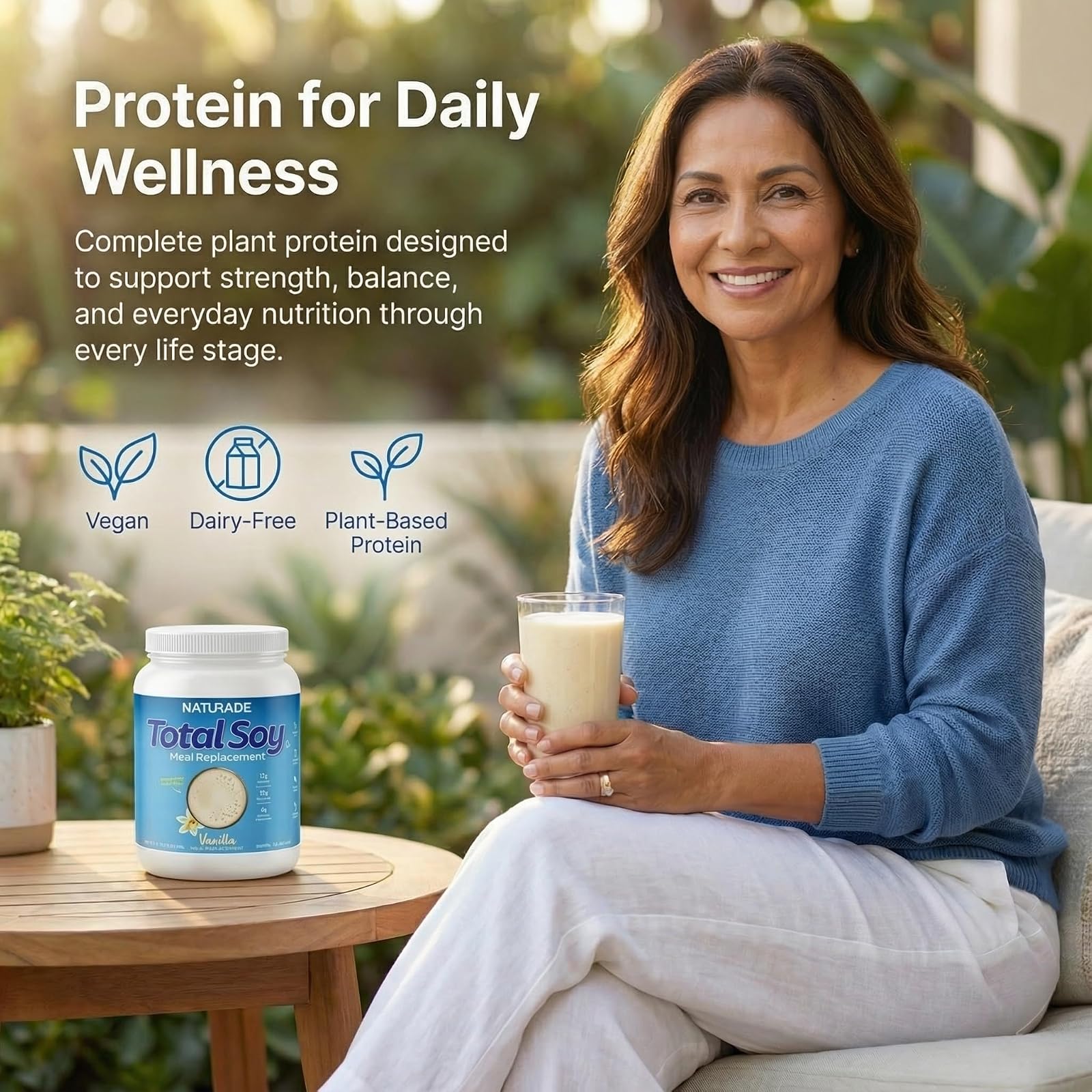 high protein vegan nutrition shake