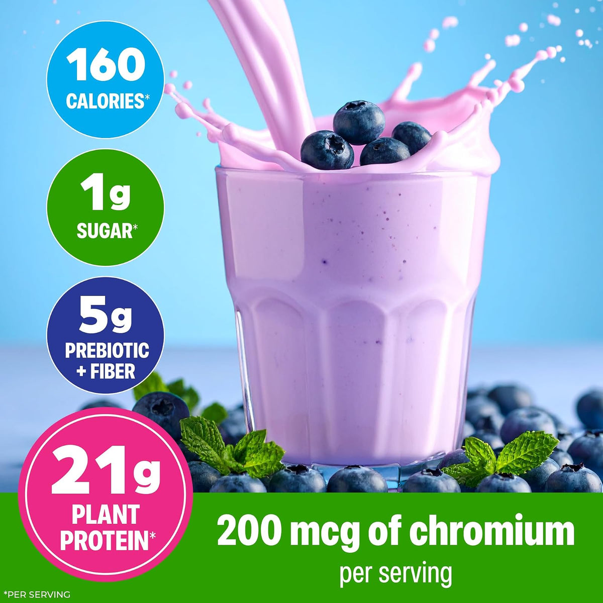 high protein vegan powder option