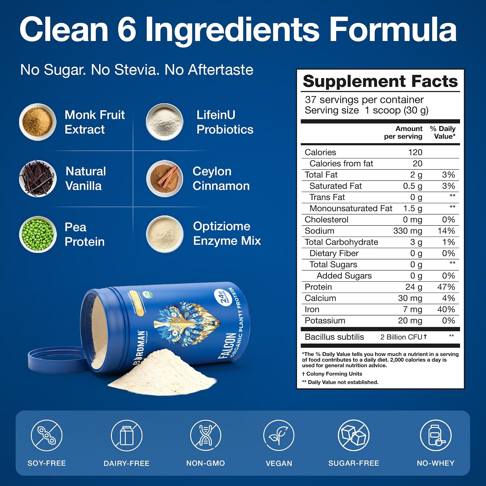 high protein vegan smoothie ingredient