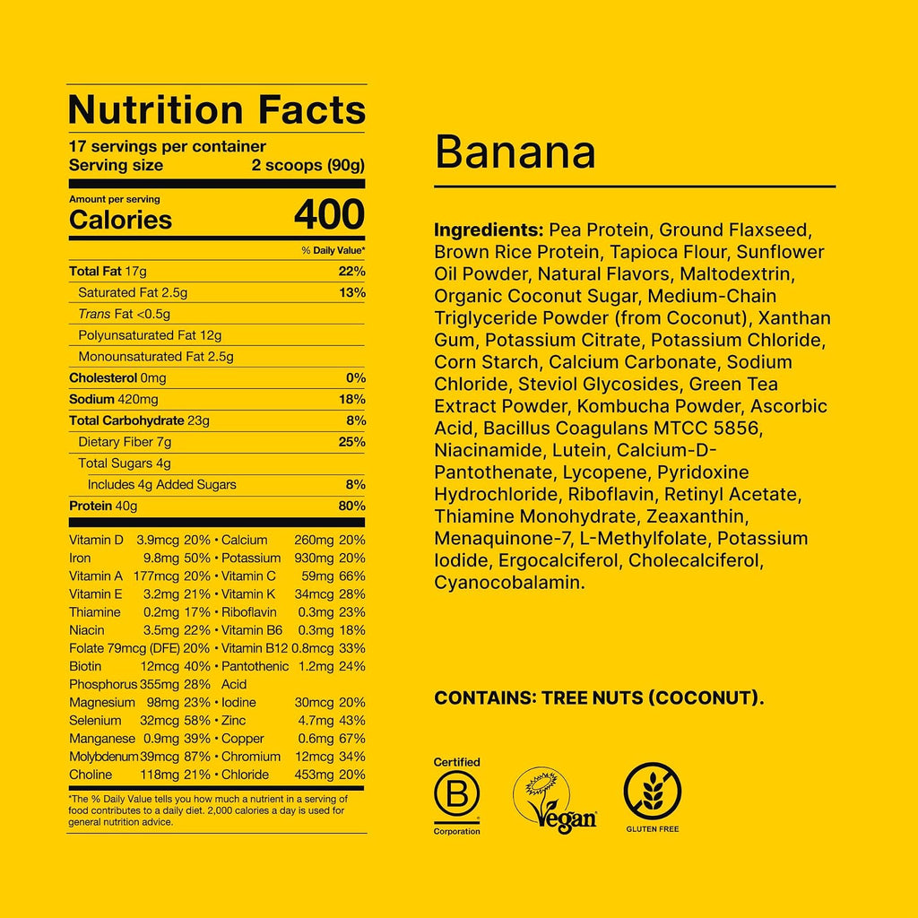 high protein vegan snack option