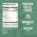 high protein vegan snack option