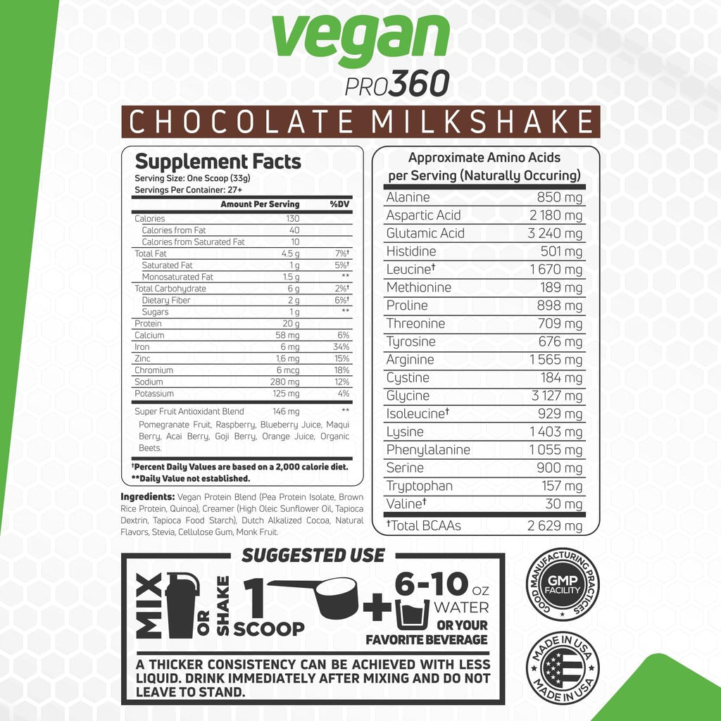 high protein vegan supplement