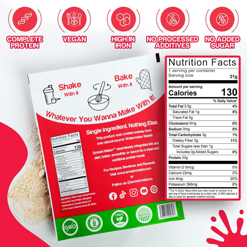 high protein watermelon seed powder