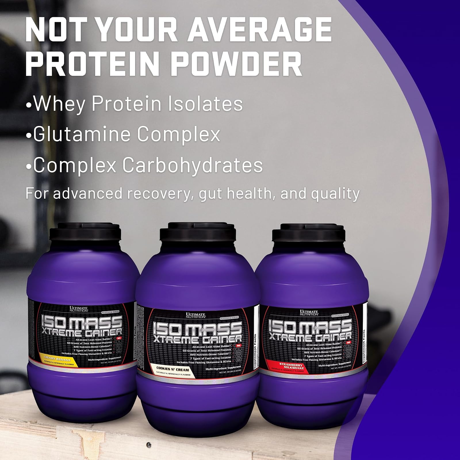 High protein weight gain supplement