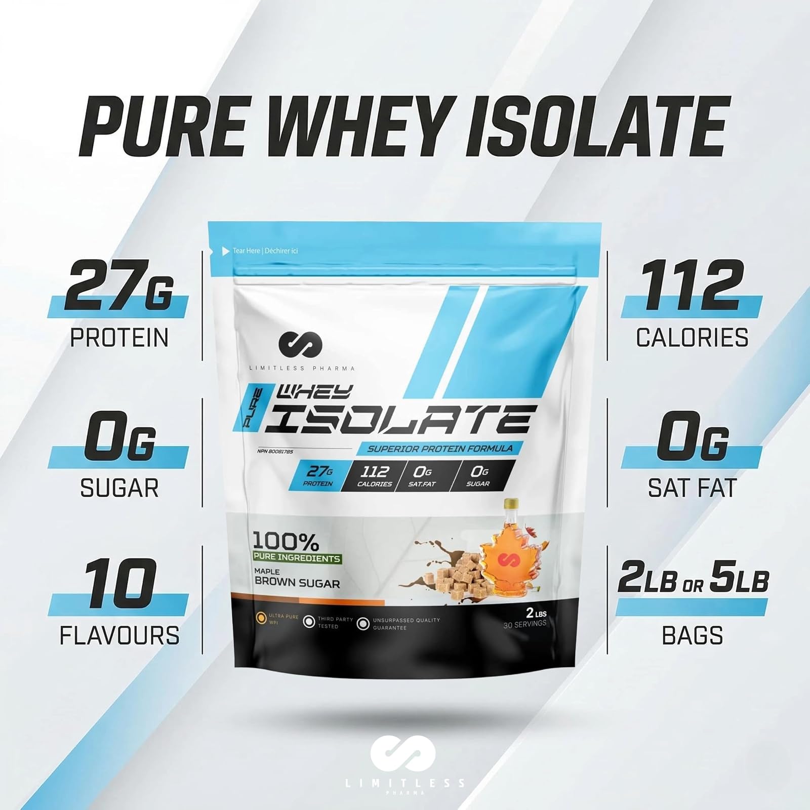 high protein whey isolate supplement