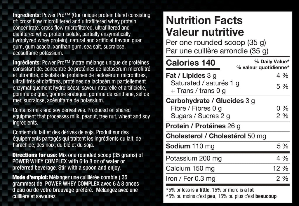high protein whey isolate supplement