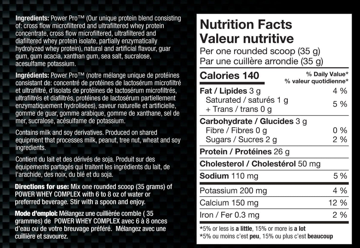 high protein whey isolate supplement