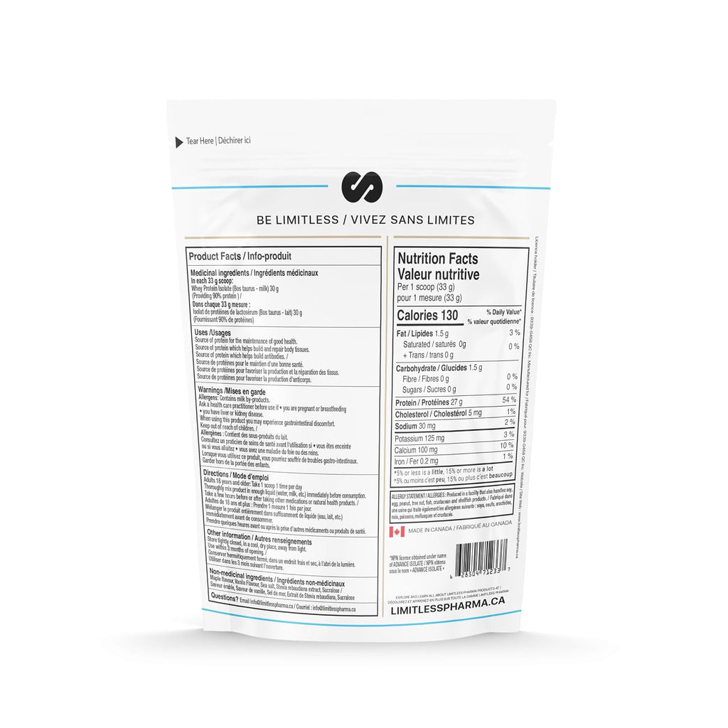 high protein whey isolate supplement