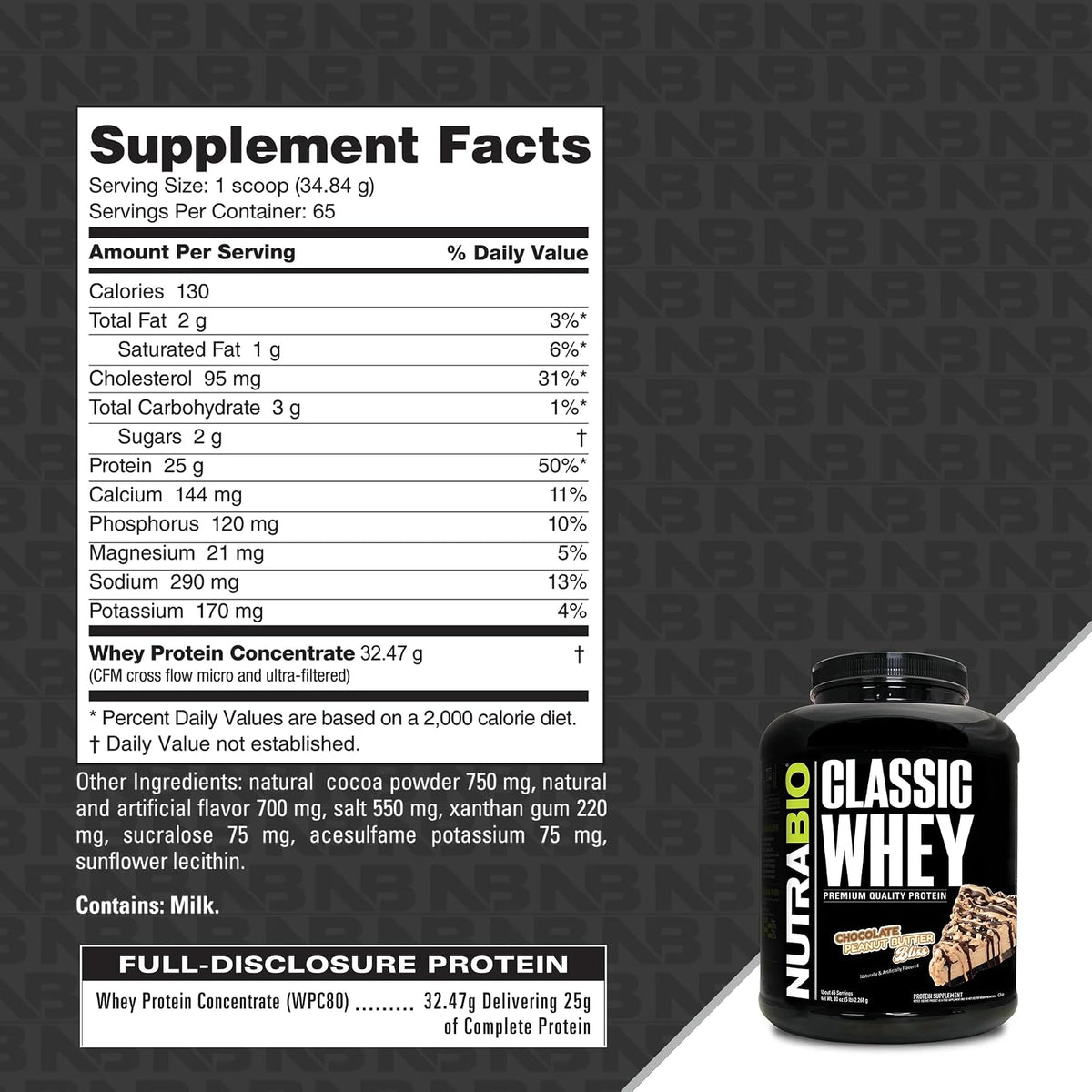 high protein whey powder for muscle gain