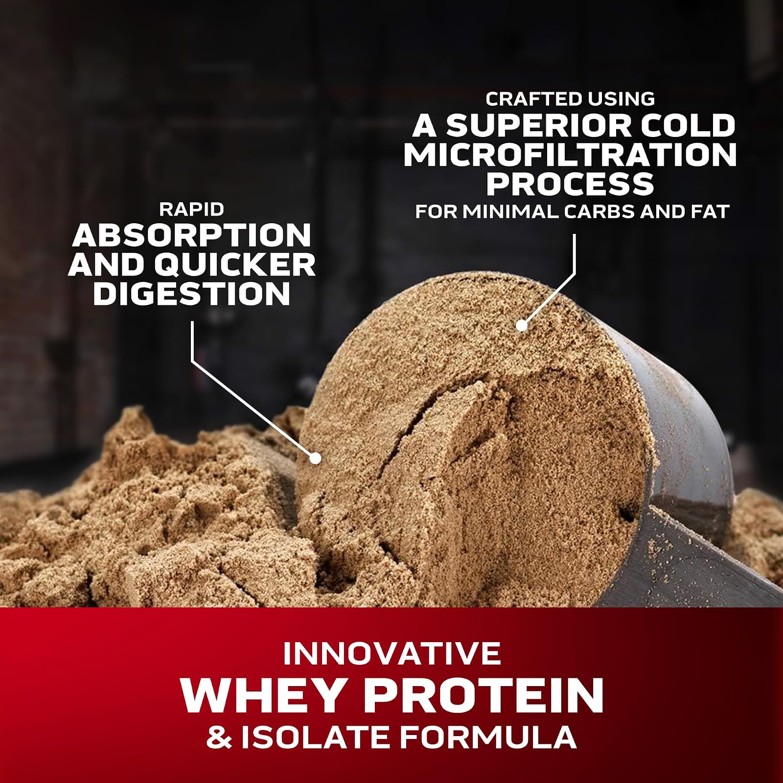 high protein whey supplement for athletes
