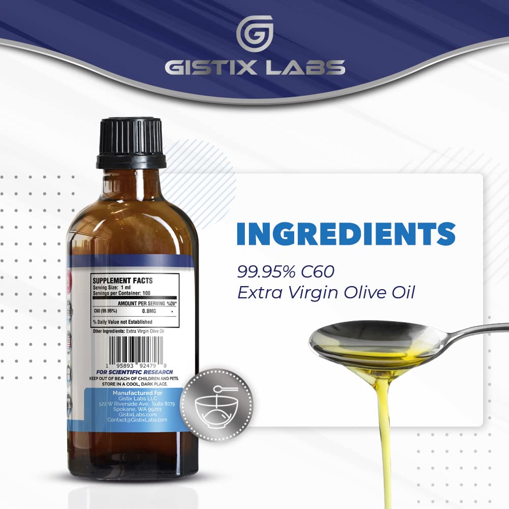high purity C60 fullerene oil