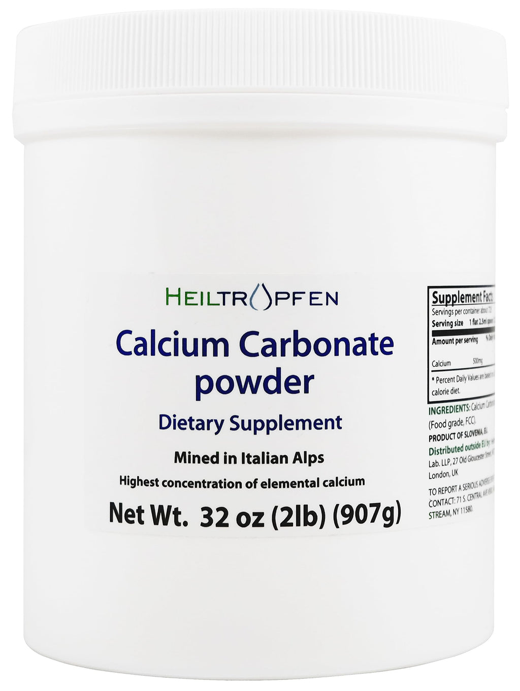 high purity calcium carbonate powder
