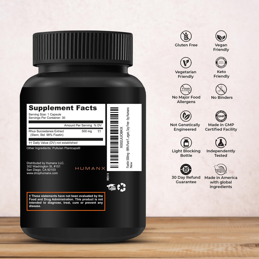 high purity fisetin for wellness