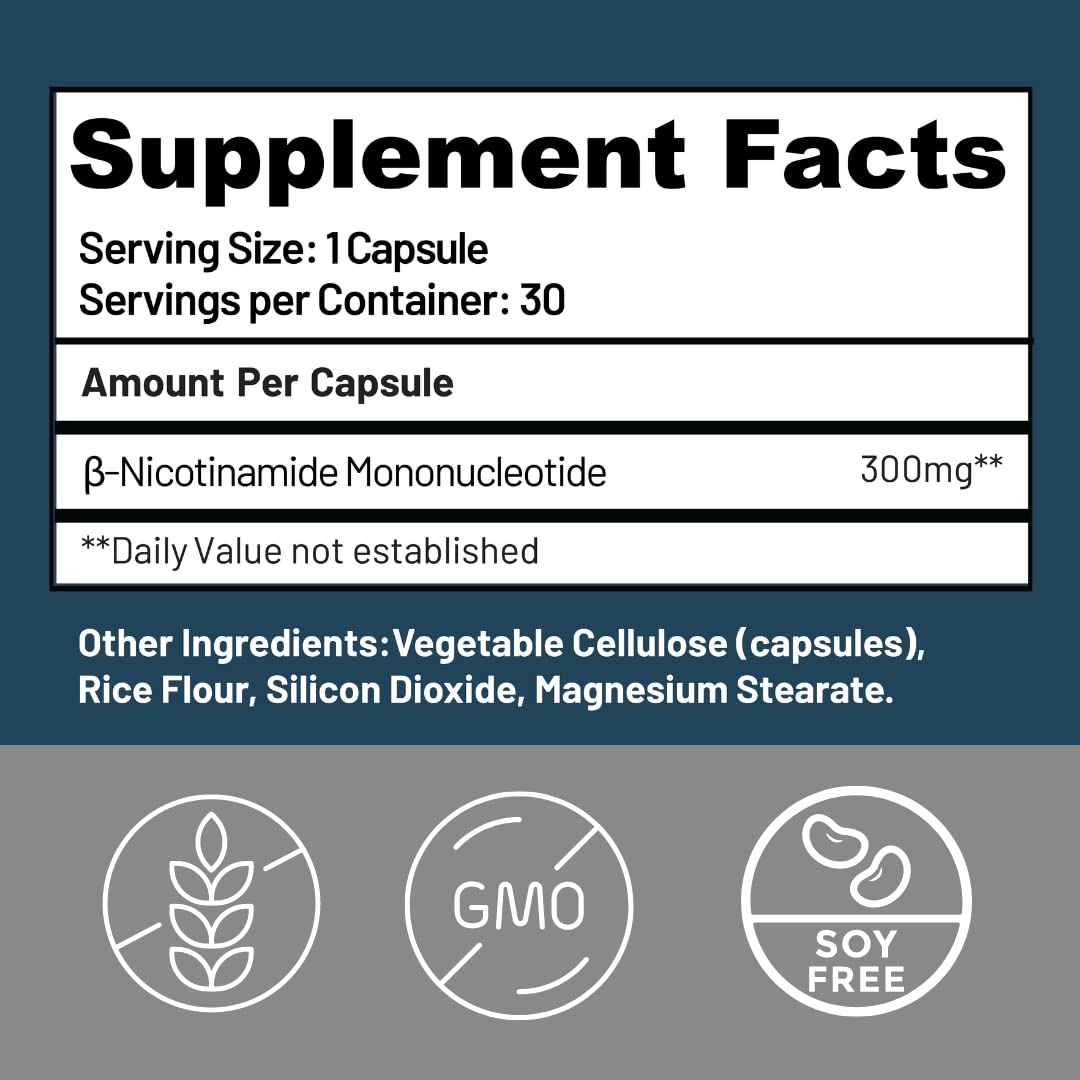 High purity NMN for better absorption