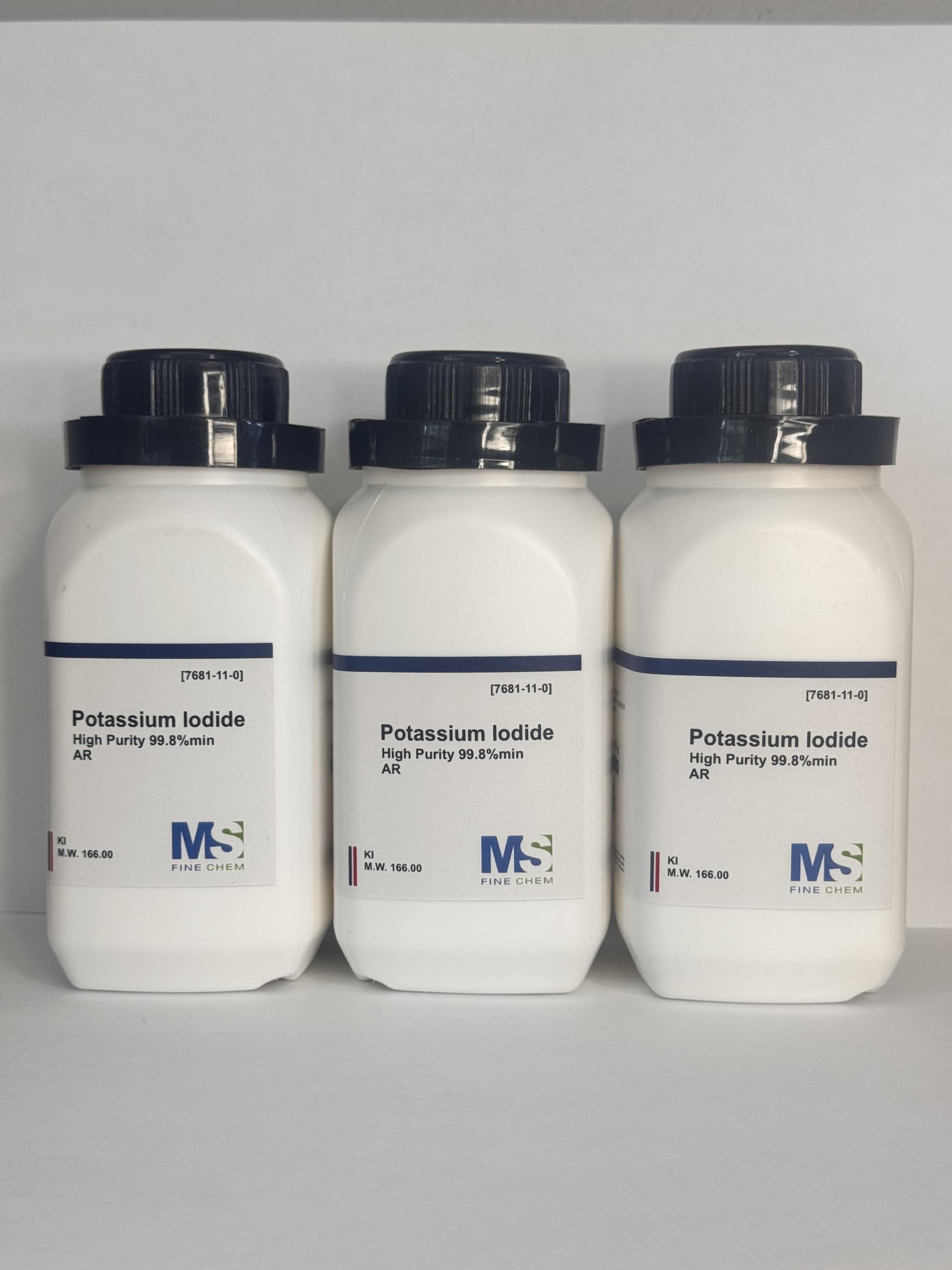 high purity potassium iodide crystals
