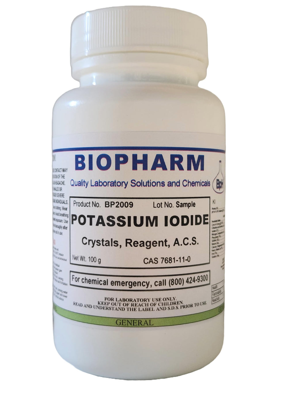 high purity potassium iodide salts