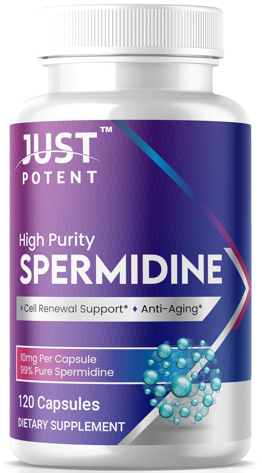 High Purity spermidine supplement capsules