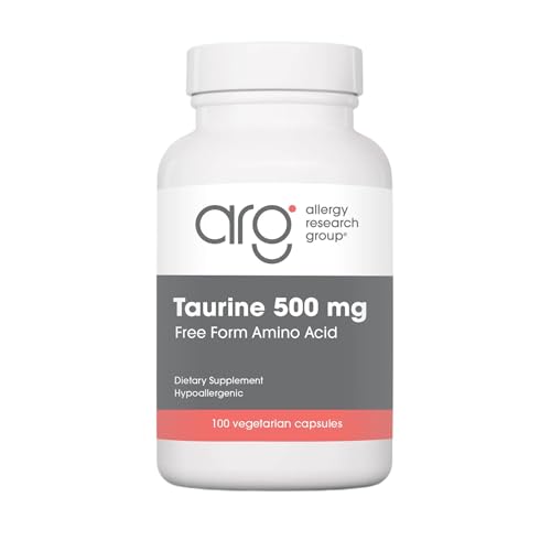 High purity taurine supplement capsules