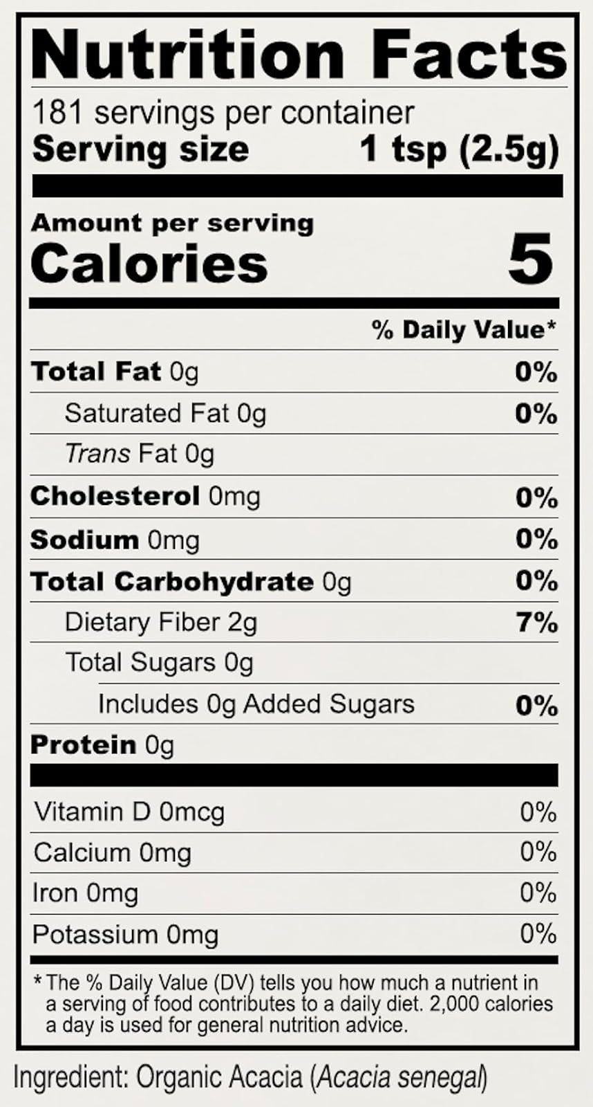 high-quality acacia powder for digestive enzymes