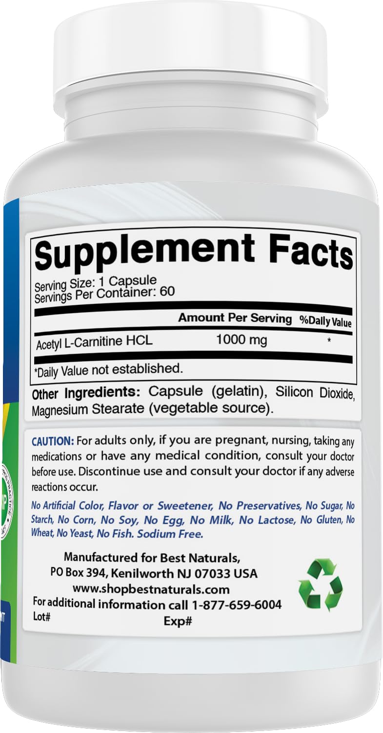 high-quality acetyl l-carnitine capsules
