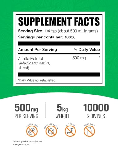 high-quality alfalfa powder for health