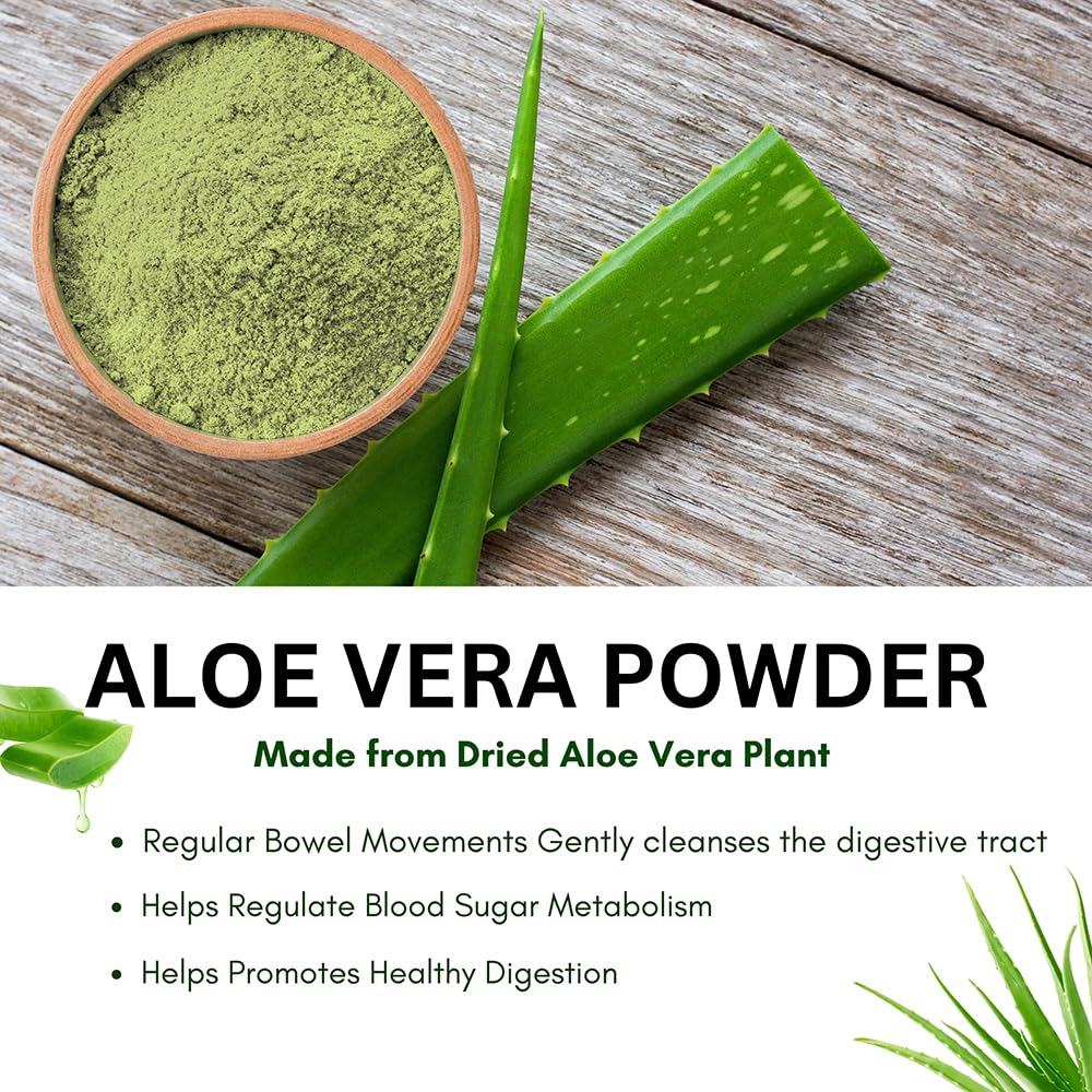 high-quality aloe vera powder benefits