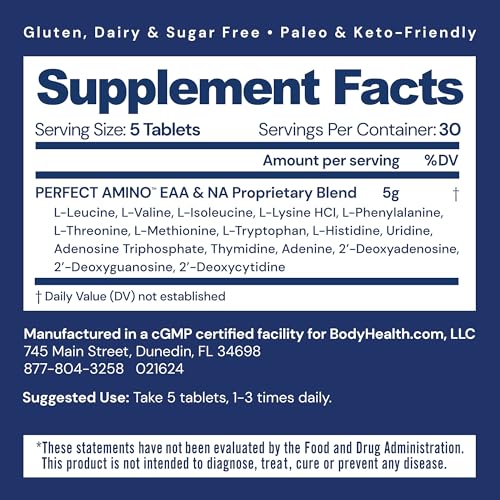 high-quality amino acid supplement tablets