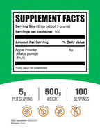 High-quality apple powder supplement