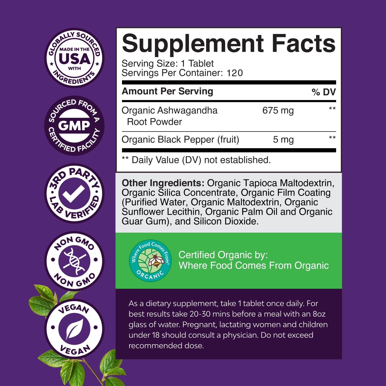 high-quality ashwagandha root extract