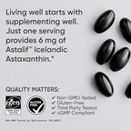 High-quality astaxanthin 6 mg capsules